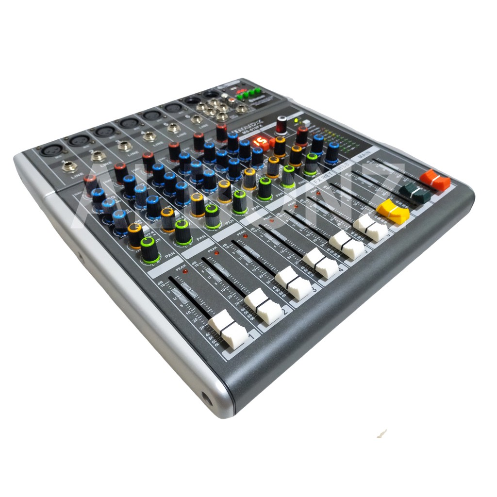 Imix by Trident MS-610FX 6 Channel Ultra-Slim Passive Mixer (Original ...