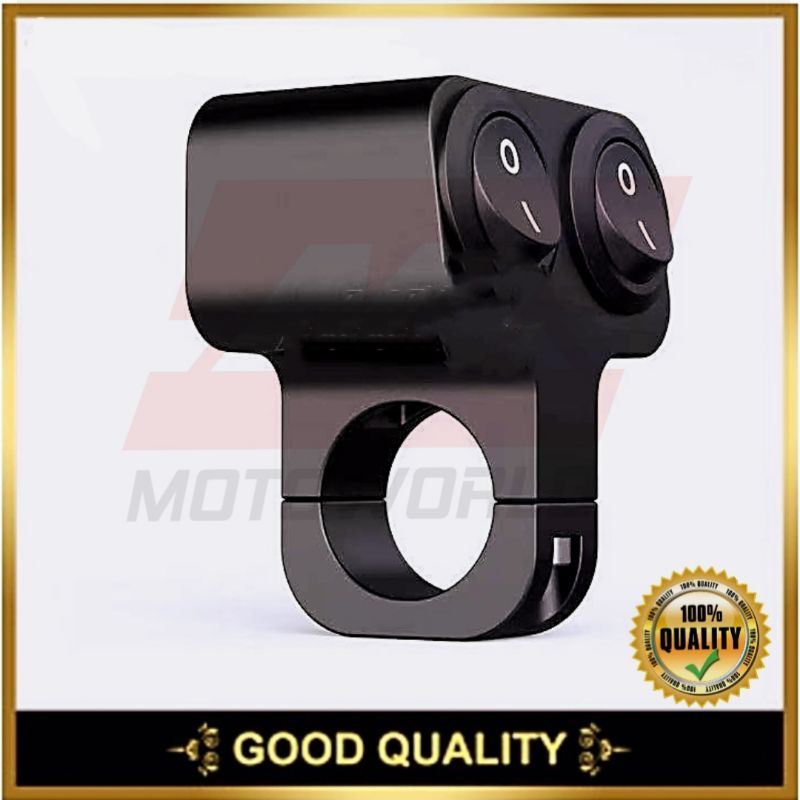 Aluminum Alloy Motorcycle Mini Driving Light Switch Motorcycle ...