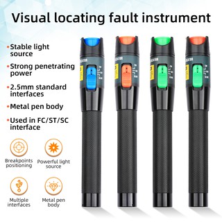 Visual Fault Locator Fiber Optic Cable Tester Tracker 5mW/10mW/20mW ...