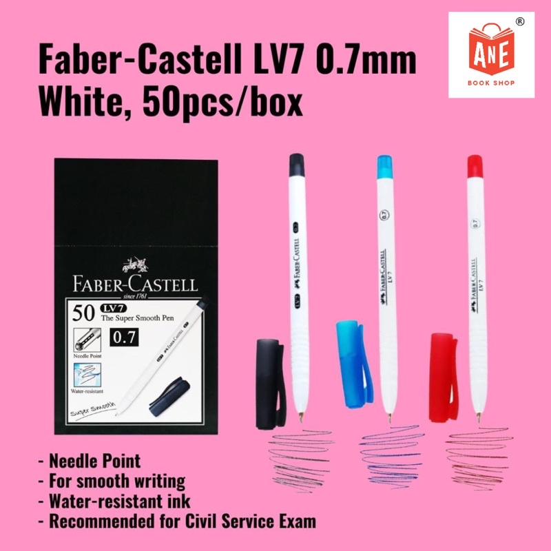 AUTHENTIC Faber-Castell LV7 Ballpen 0.7mm (Recommended for Civil ...
