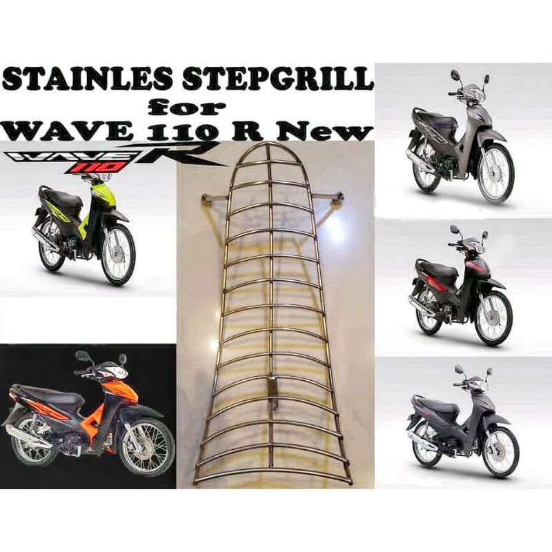 Wave 110 Stepgrill / Wave 110 R - Pure Stainless 202 Stainless Bolts ...