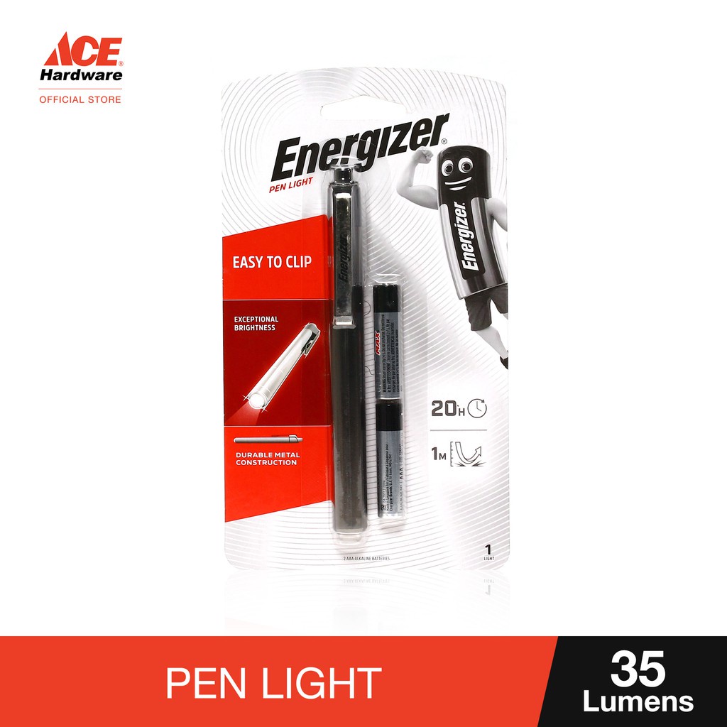 Energizer Metal Pen Light Plm22 | Shopee Philippines