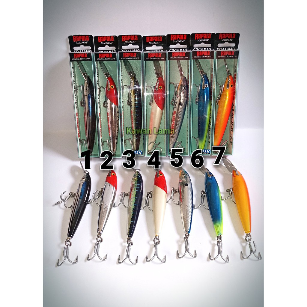 Rapala CD 14 MAGNUM LURE RAPALA CD 14 MAG | Shopee Philippines