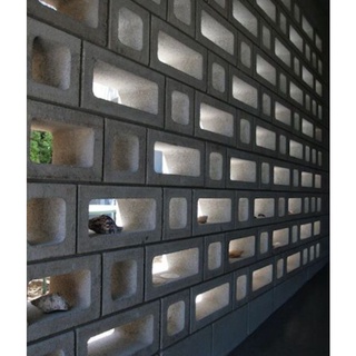 1pc Precast concrete louver blocks hard plastic mold breeze block #2 ...