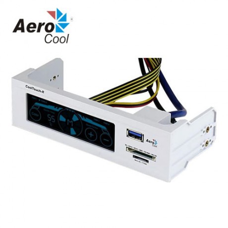 Fan CONTROLLER PANEL AEROCOOL COOL TOUCH-R WHITE EDITION | Shopee ...
