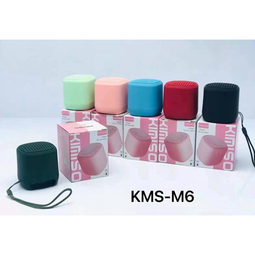 KIMISO KMS-m5/6Portable Mini Macaroon Color Wireless Bluetooth Stereo ...