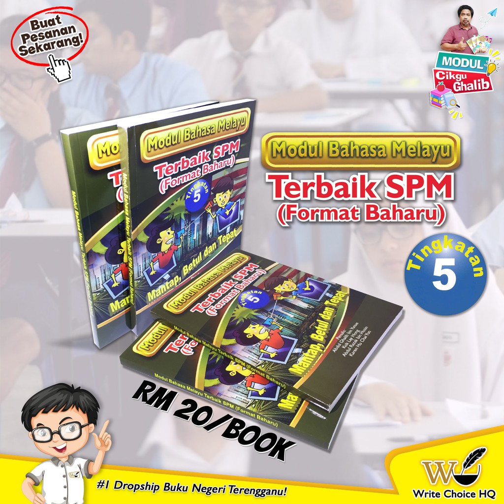 Best Malay Language Module SPM Format Format Baharu Level 5 (KSSM) - (1 ...