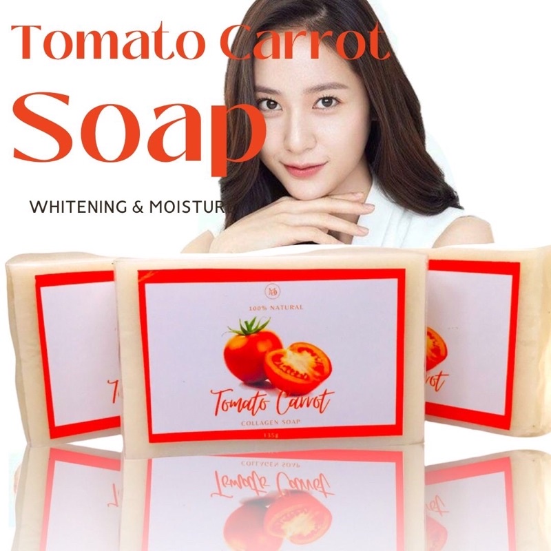 Tomato Carrot Bar Soap Shopee Philippines