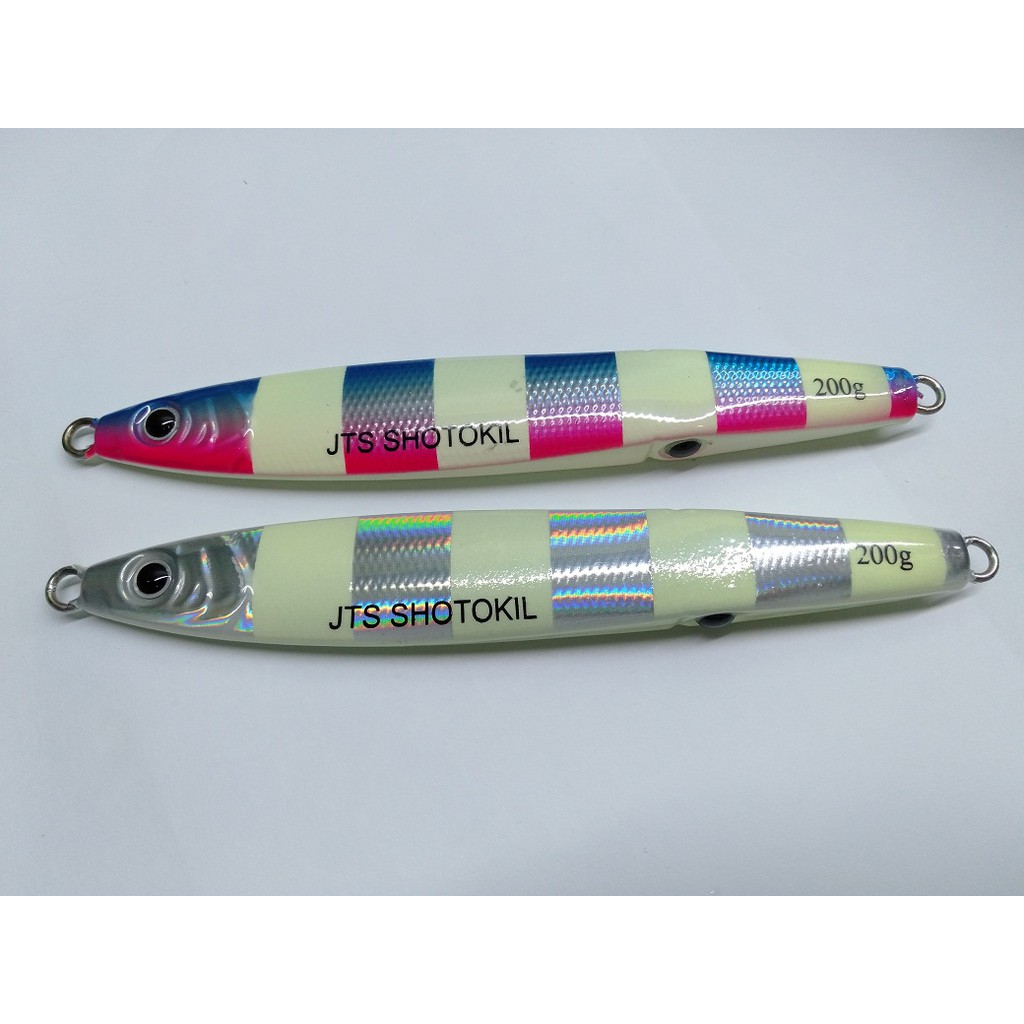 JIGAHOLIC Jig Shotokil 200g Fish Bait Jigs for Fishing Jigging | Shopee ...
