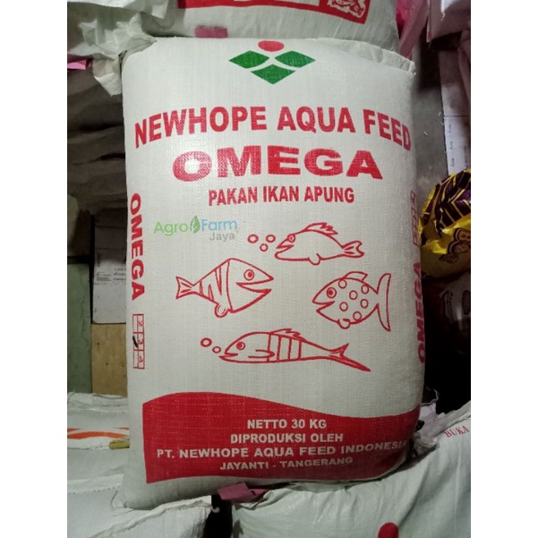 OMEGA Floating Fish Feed -3 Newhope Aqua Feed Indonesia Repack 1 Kg ...