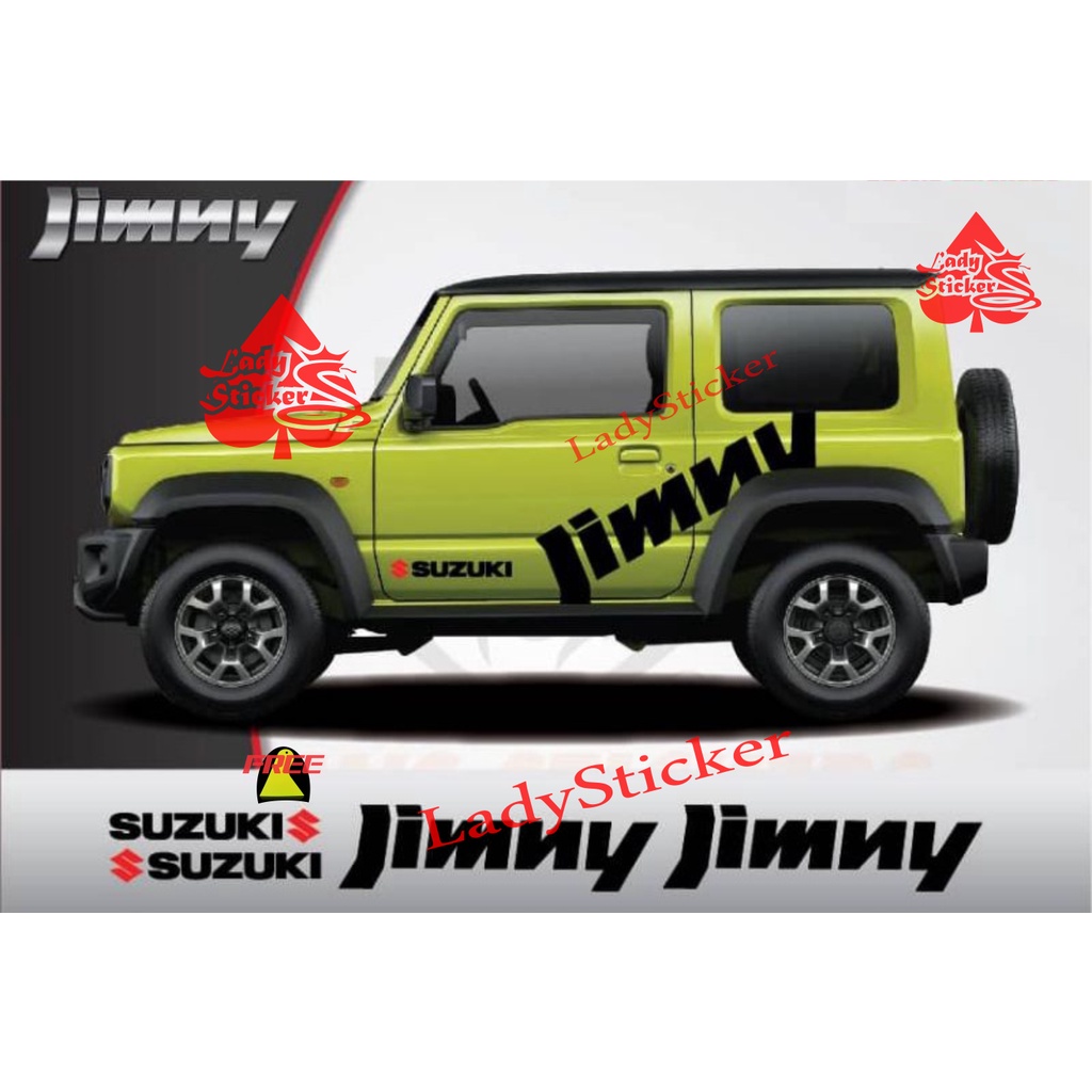 Jimny CAR STICKER NEWEST SUZUKI JIMNY CAR BODY STICKER | Shopee Philippines