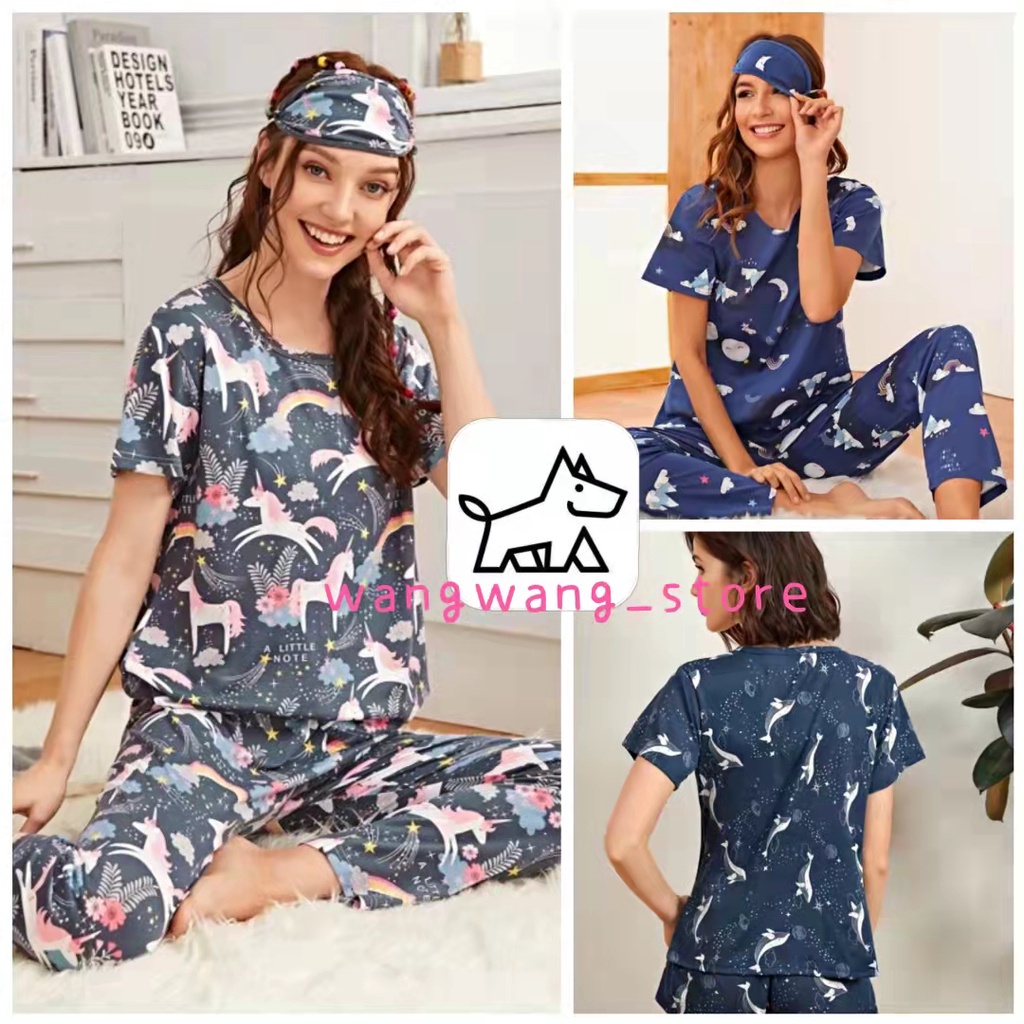 Terno Pajama Adult Terno Sleepwear | Shopee Philippines
