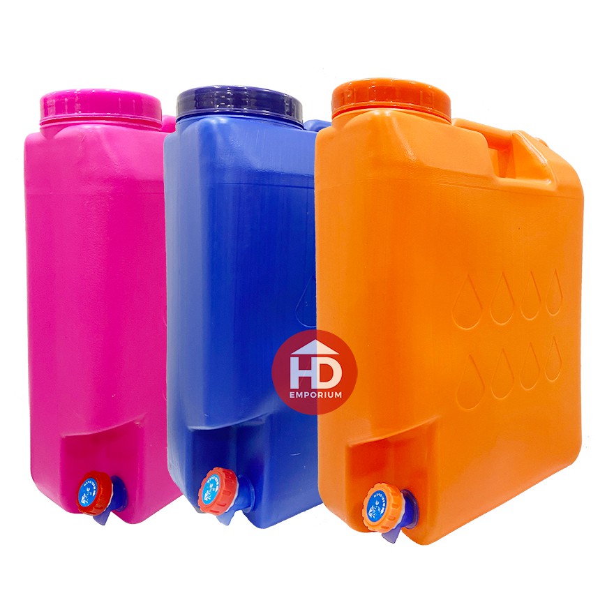 Portable Water Container 20L / 5 Gallon #102 water dispenser | Shopee ...