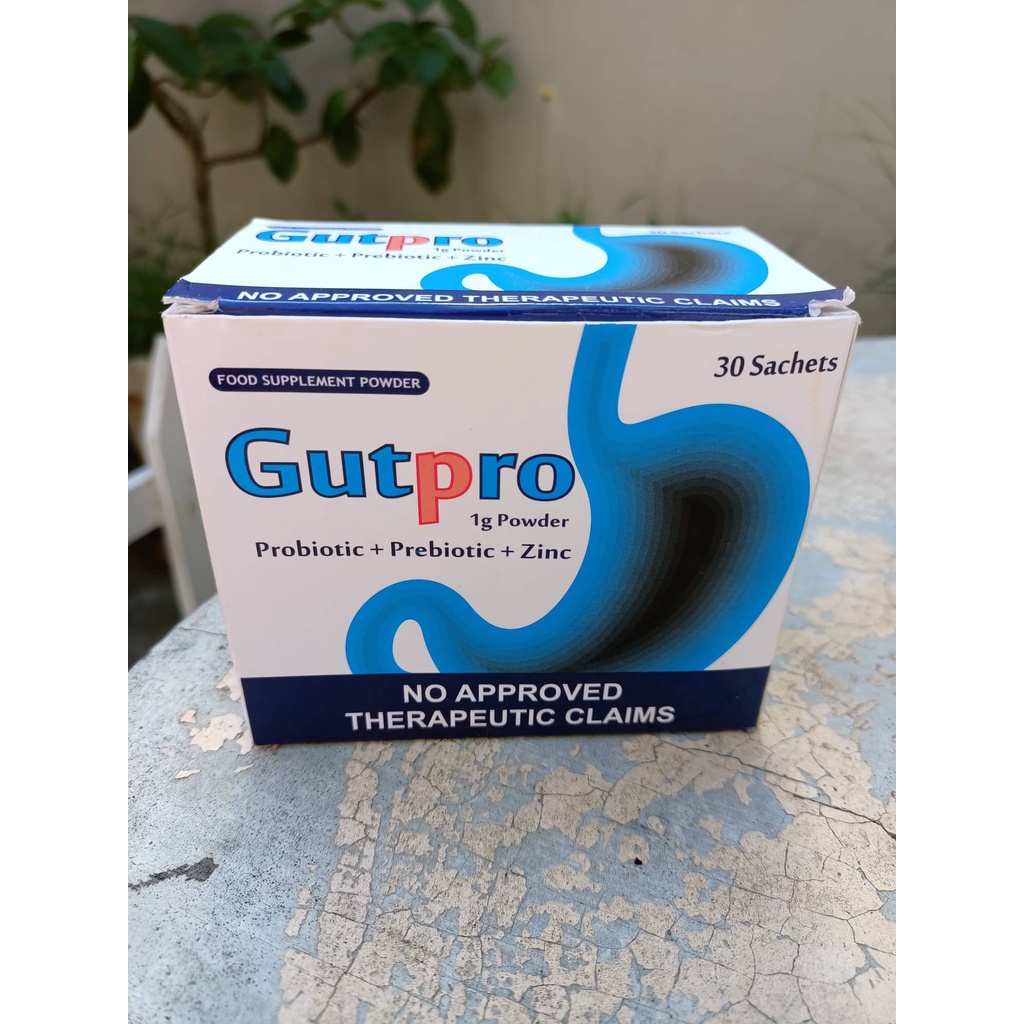 Gutpro 1g Powder Probiotic+Prebiotic+Zinc (30 sachets) | Shopee Philippines