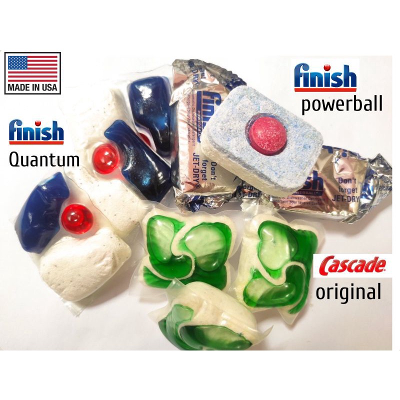 Finish Cascade dishwasher tablet pack as 4 | Shopee Philippines