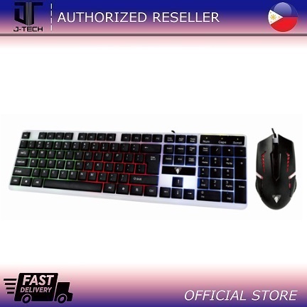JEDEL GK100 GAMING KEYBOARD+MOUSE COMBO W/ BACKLIGHT USB | Shopee ...