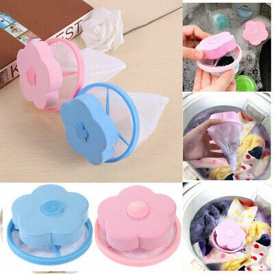 Reusable Washing Machine Handy Lint Trap Debris Filter Mesh Pouch ...