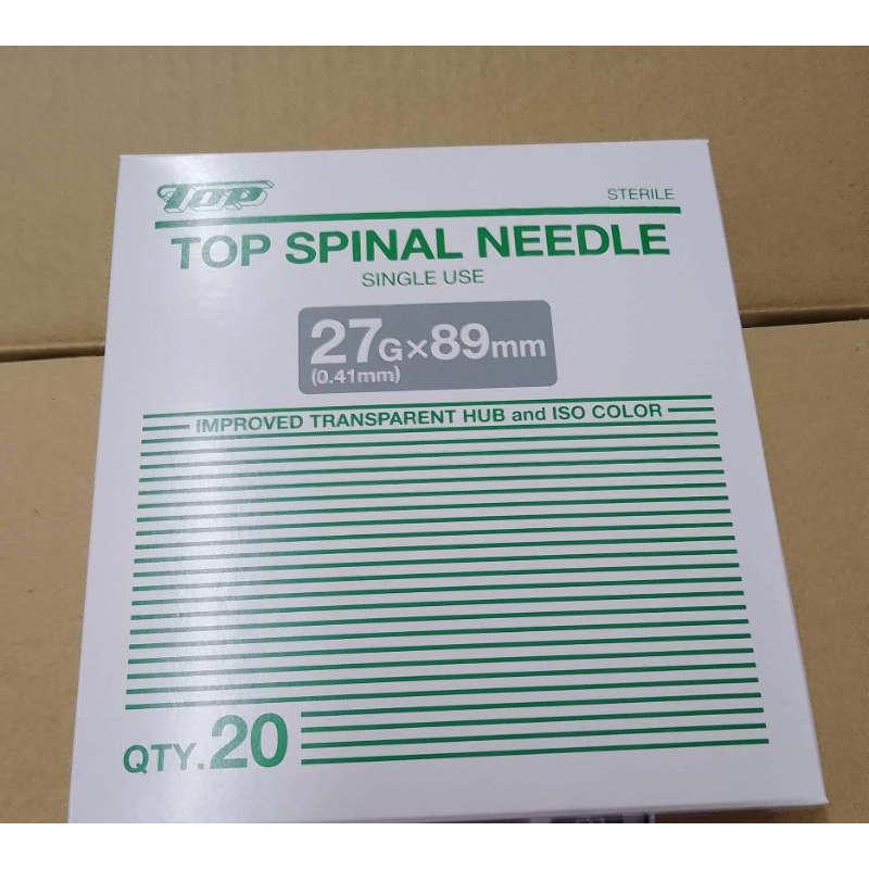 Top Spinal Needle (G18,19, 21, 22, 23, 25,27) | Shopee Philippines