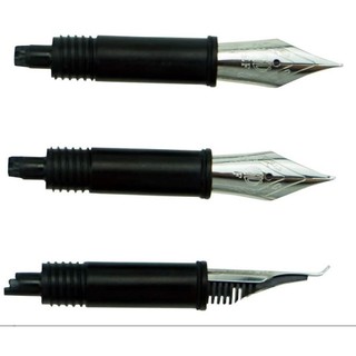 Hongdian Fountain Pen Nibs (Fine, Extra Fine and Bent Nib) for Black ...