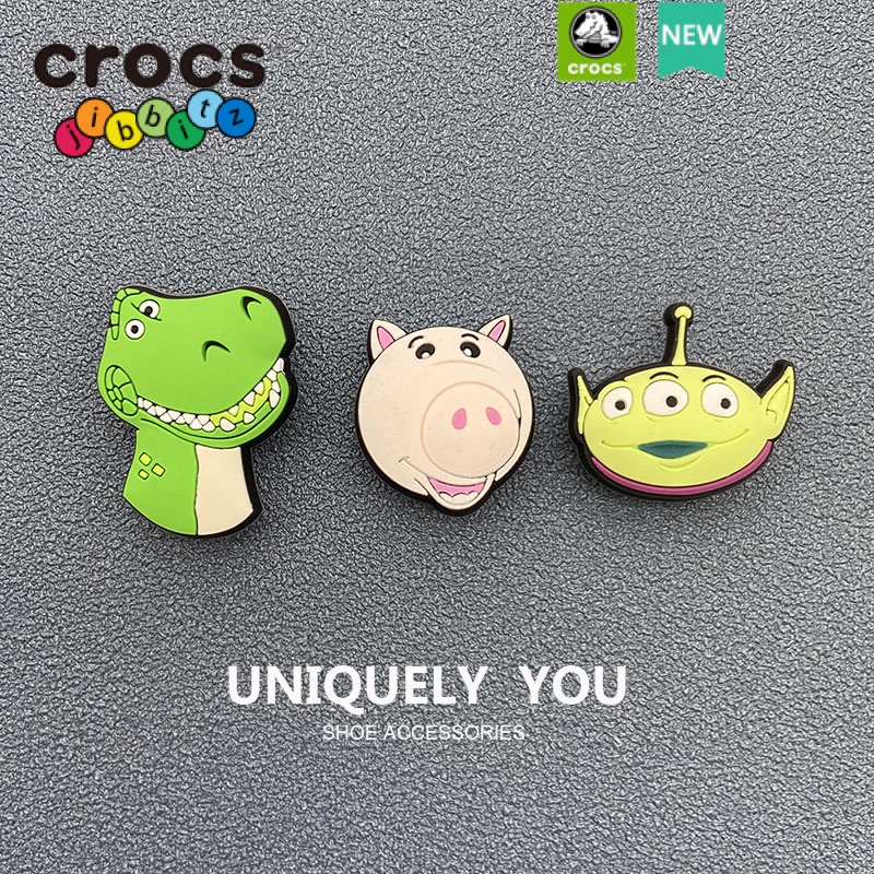 crocs/jibbitz charms Toy Story Cartoon Character Pattern crocs Shoe ...
