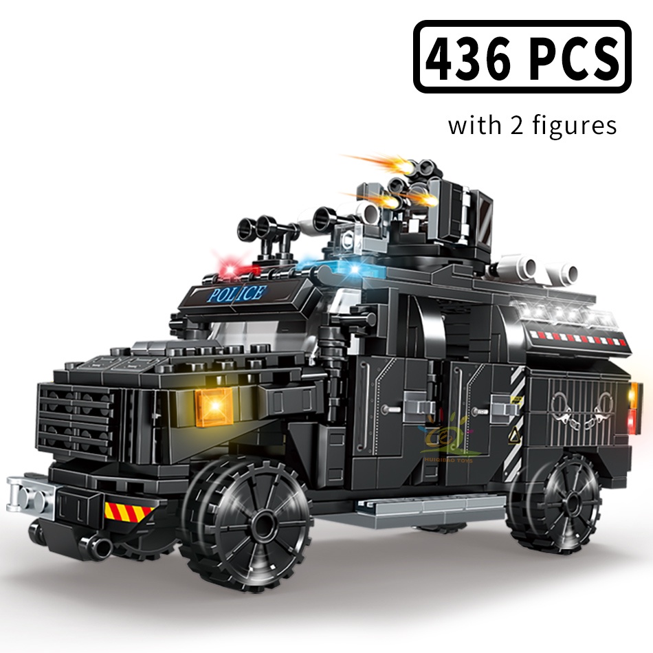 Building blocks toy swat minifigures Police series-Special Forces ...