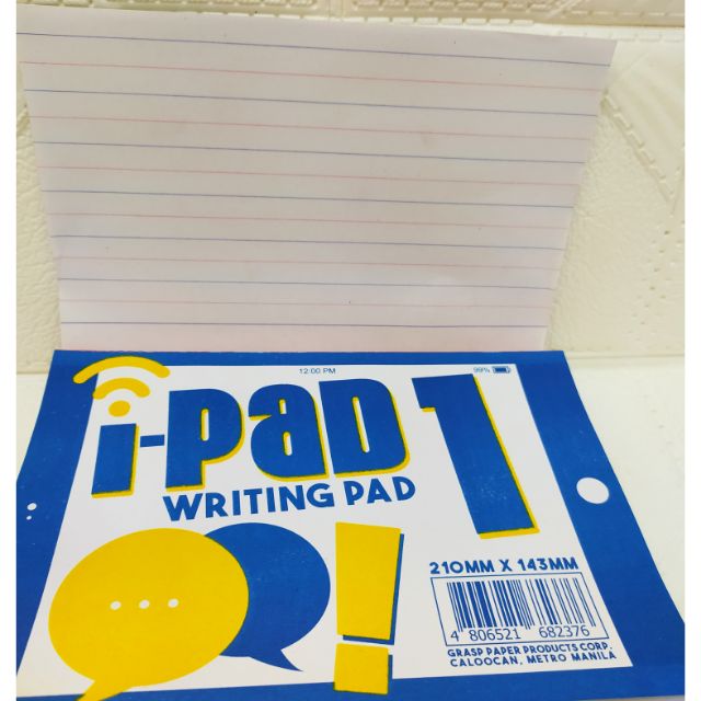 10pads GRADE 1 WRITING PAD PAPER | Shopee Philippines