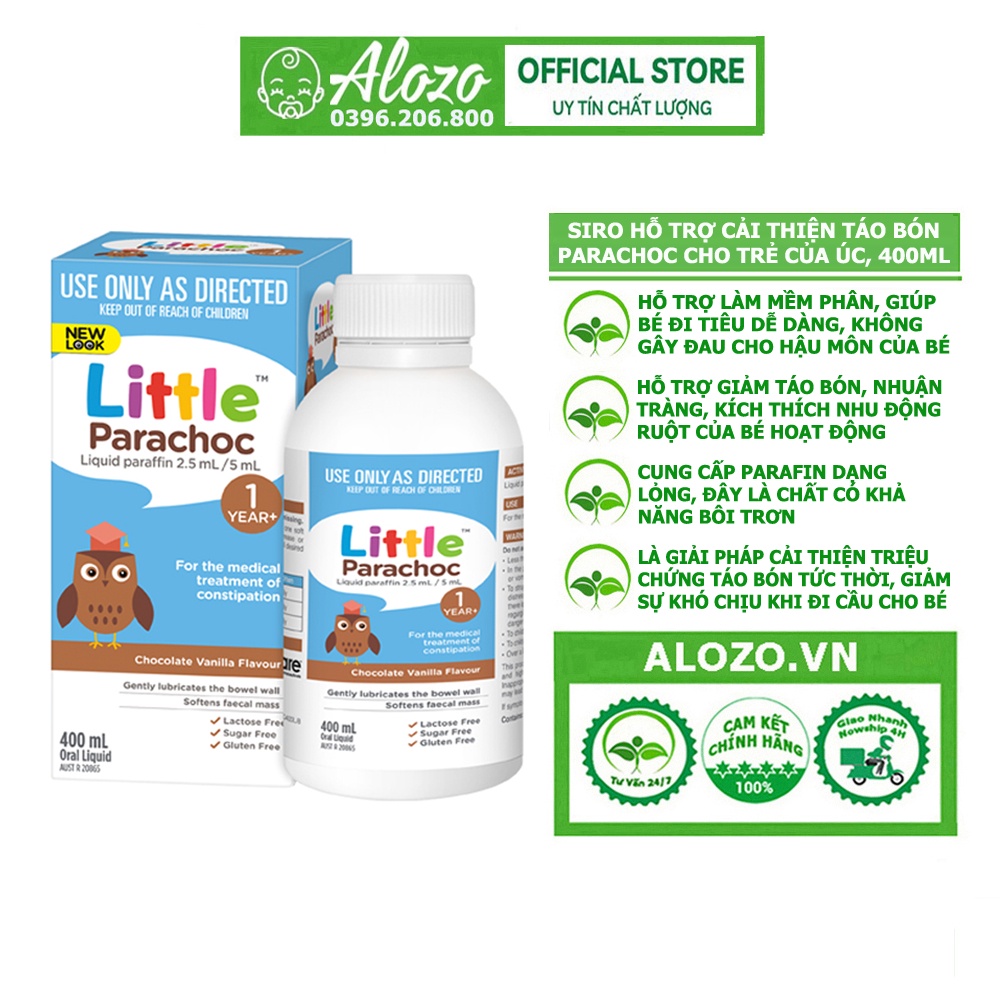 Parachoc constipation improvement syrup for children from Australia ...