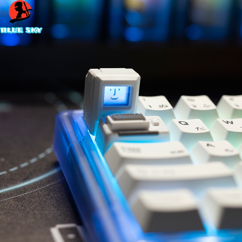 Macintosh keycap Classic Retro Style Mechanical Keyboard Light ...