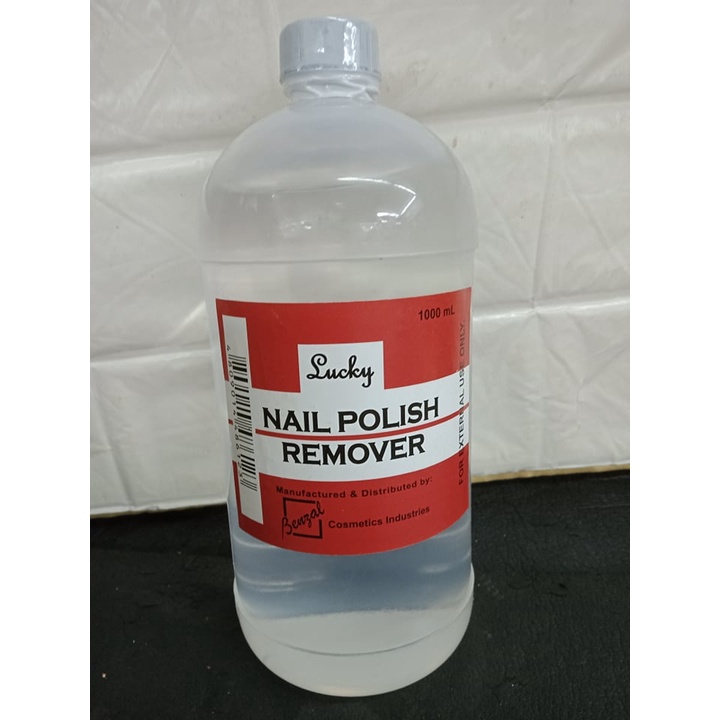 NAIL POLISH REMOVER OR ACETONE (CLEAR) 1000ML. | Shopee Philippines