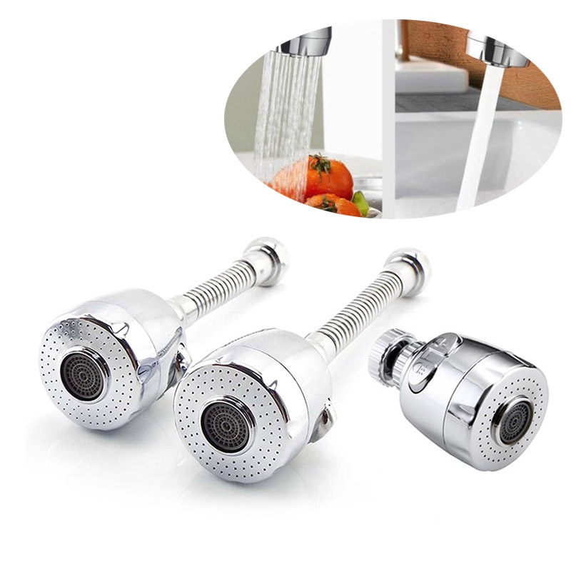 Adjustable Faucet Bubbler Tap Water Filter Nozzle 360° Flexible Faucet ...