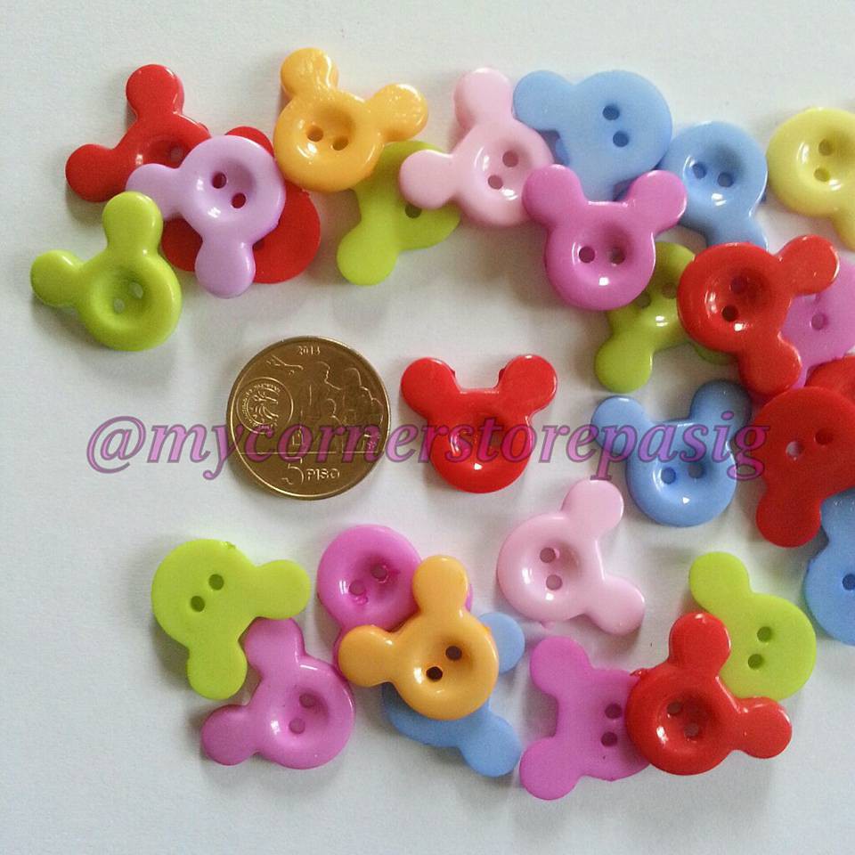 Mickey Mouse Buttons | Shopee Philippines
