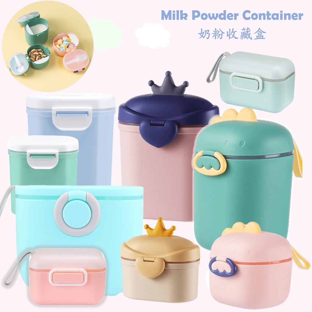 Milk Powder Container Bekas Susu Baby Milk Infants Formula Storage Box ...
