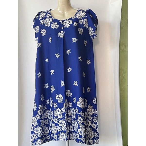 daster pambahay with sleeves L (bigpetal, tribal,smallpetal) | Shopee ...