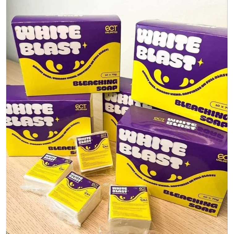 SCT UNLIMITED White Blast Bleaching Soap | Shopee Philippines