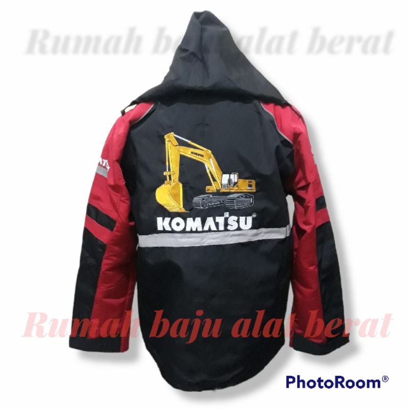 Excavator komatsu jacket / heavy equipment jacket | Shopee Philippines