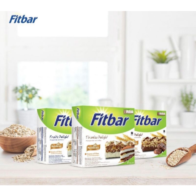 Fitbar Healthy Snack Contents 12pcs | Shopee Philippines