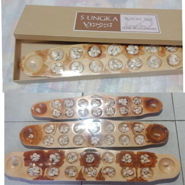 Sungka with Shells and Kraft Gift Box | Shopee Philippines