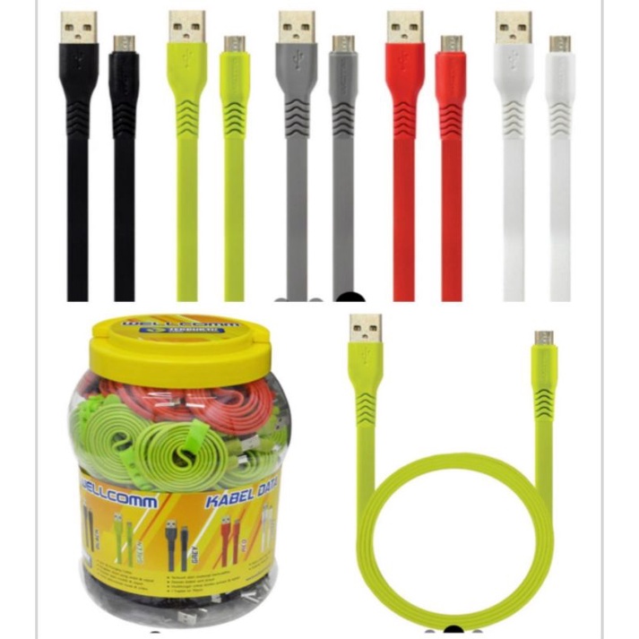 Wellcomm Support Fast Charging Retail universal 3-ammeter data Cable ...