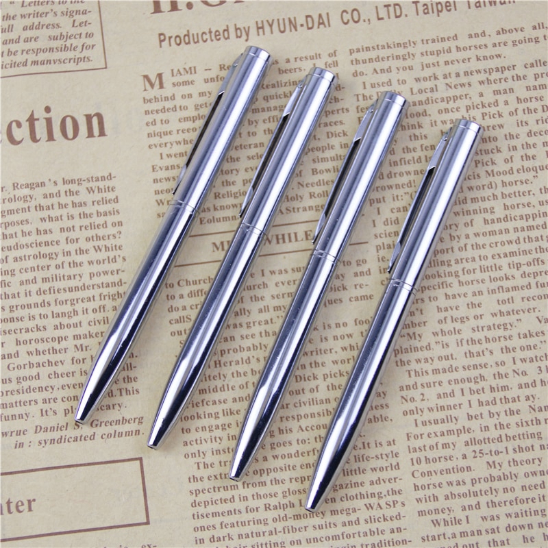 Metal Ballpoint Pen Rotating Pocket-size Pen Portable Ball Point Pen ...