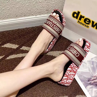 new super fashion Knitted telescopic 2 inch wedge sandals for women ...