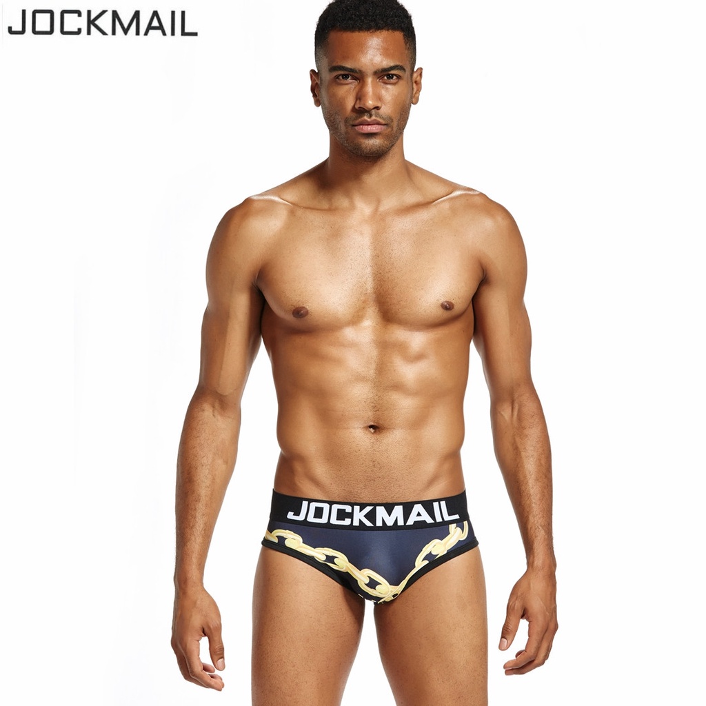 JOCKMAIL Men's Underwear Low-Waist Nylon Briefs JM328 | Shopee Philippines