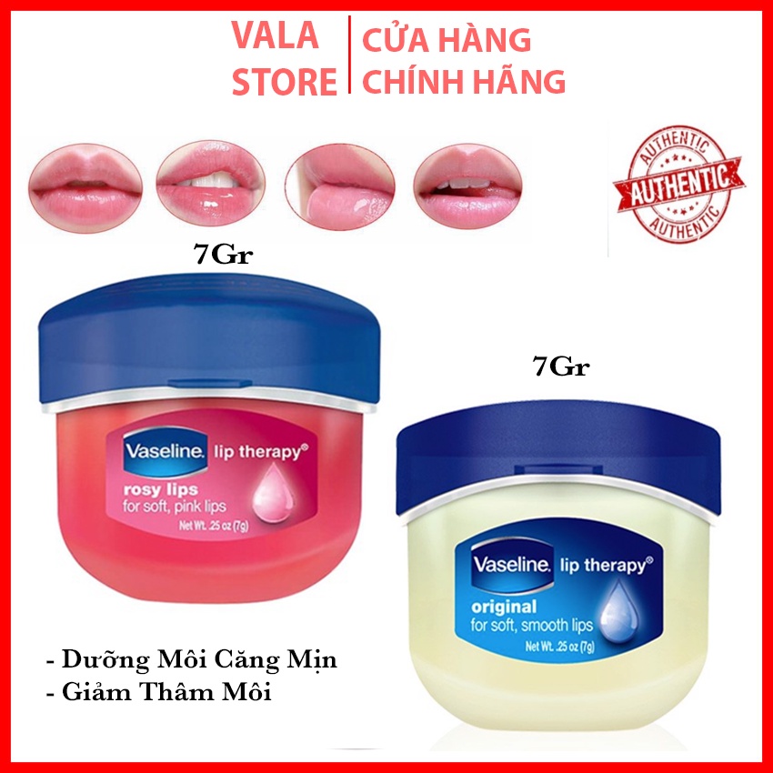 Vaseline Lip Balm, Pinkens Lips, Helps Plump Lips Lip Therapy Rosy Lip ...