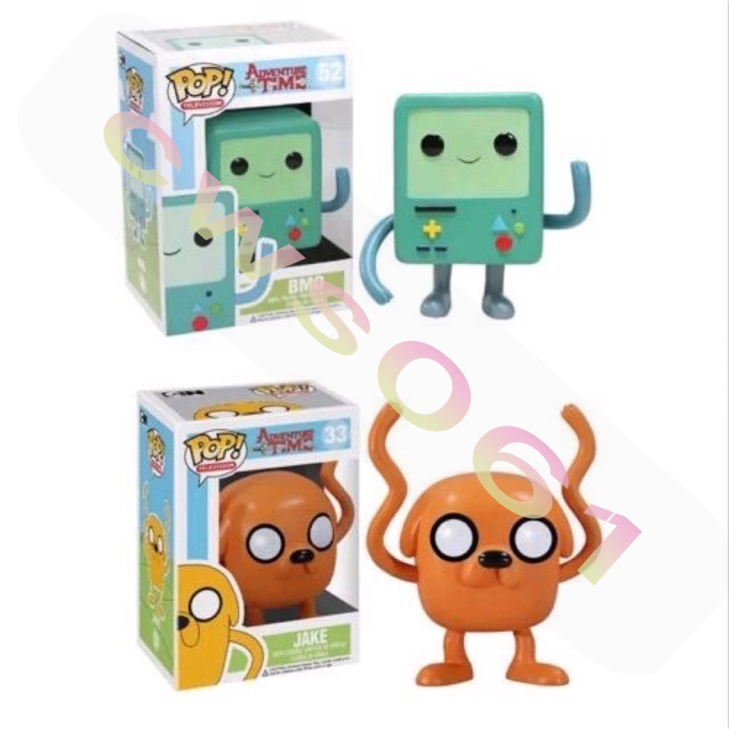 FUNKO POP Television Adventure Time Aqua BMO&JAKE Vinyl Figure New With ...