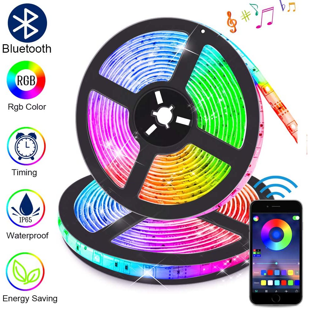 [Spot] LED Strip Lights 5M 10M 15M SMD 5050 LED RGB light with ...