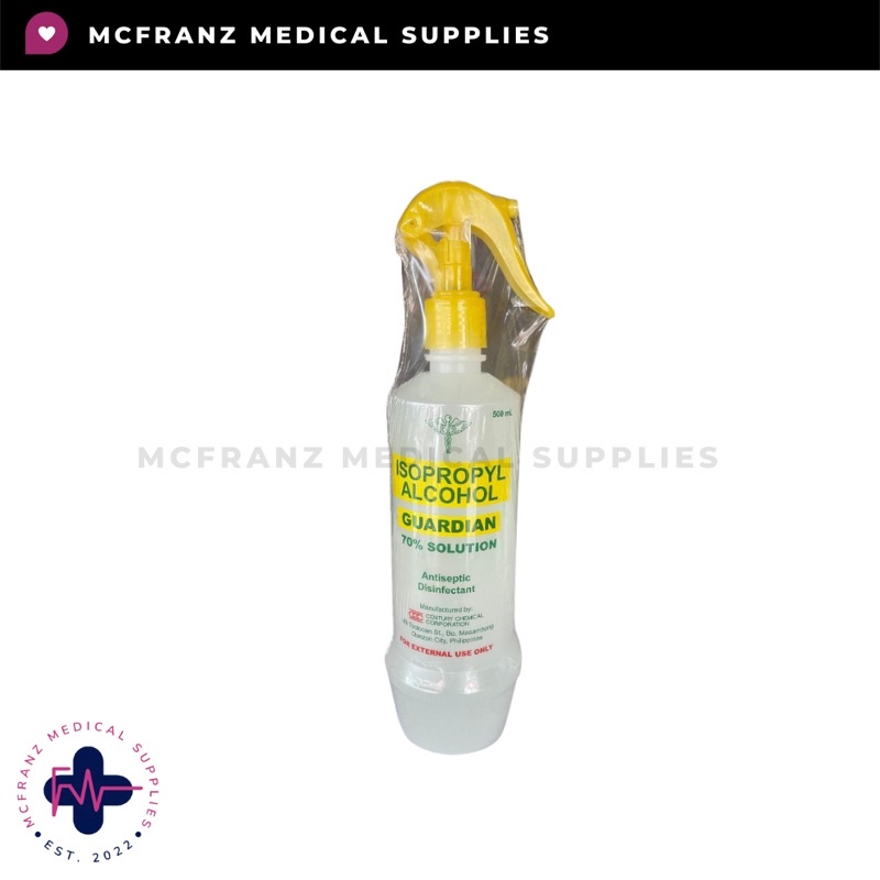 Guardian Isopropyl Alcohol (Spray bottle) 500ml | Shopee Philippines
