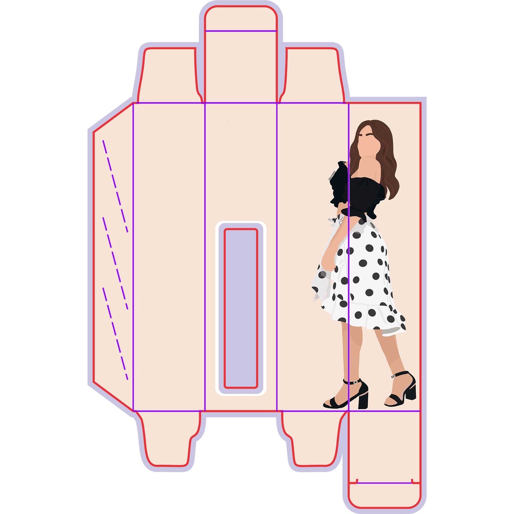 BOX READY MADE DESIGN for 10ml 5ml and 3ml bottles 10 pcs/pack | Shopee ...