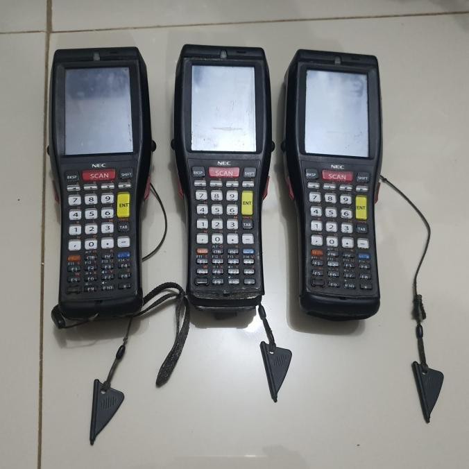Handle Held Terminal Scanner Barcode Brand NEC S1635-01B | Shopee ...