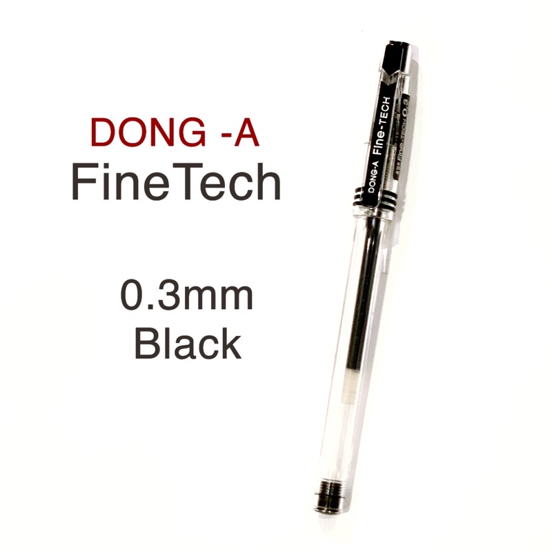 DONG-A Fine Tech 0.3 Gel Pen per piece per colored FineTech pen ...