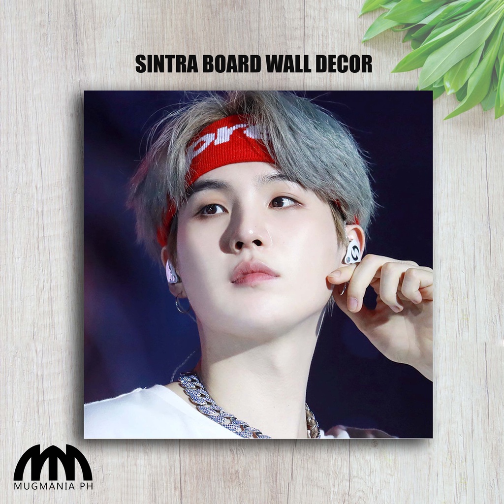 SOLD PER PIECE / KPOP Square Wall Decor - Mugmania - KPOP Suga Sintra ...