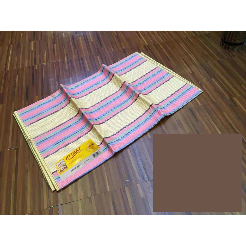 Washable Banig Plastic Picnic Mat Sleeping Mat 36'-100' | Shopee ...